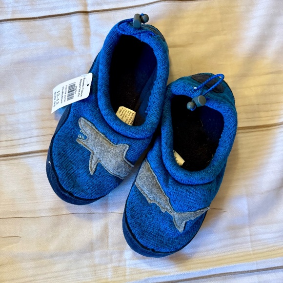 L.L. Bean | Shoes | Ll Bean Blue Shark Kids Slippers | Poshmark